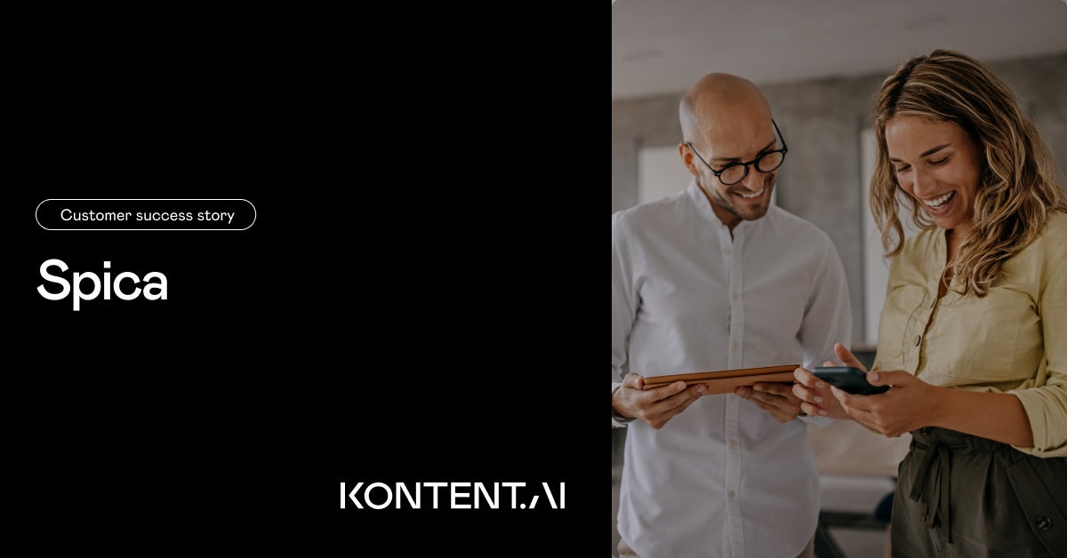 Spica - Customer Success Story & Review | Kontent.ai